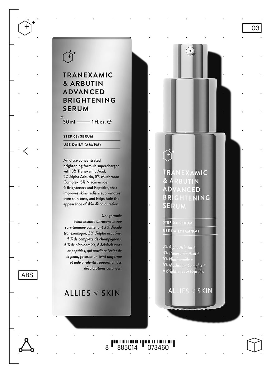 Tranexamic & Arbutin Advanced Brightening Serum – ALLIES [North America]