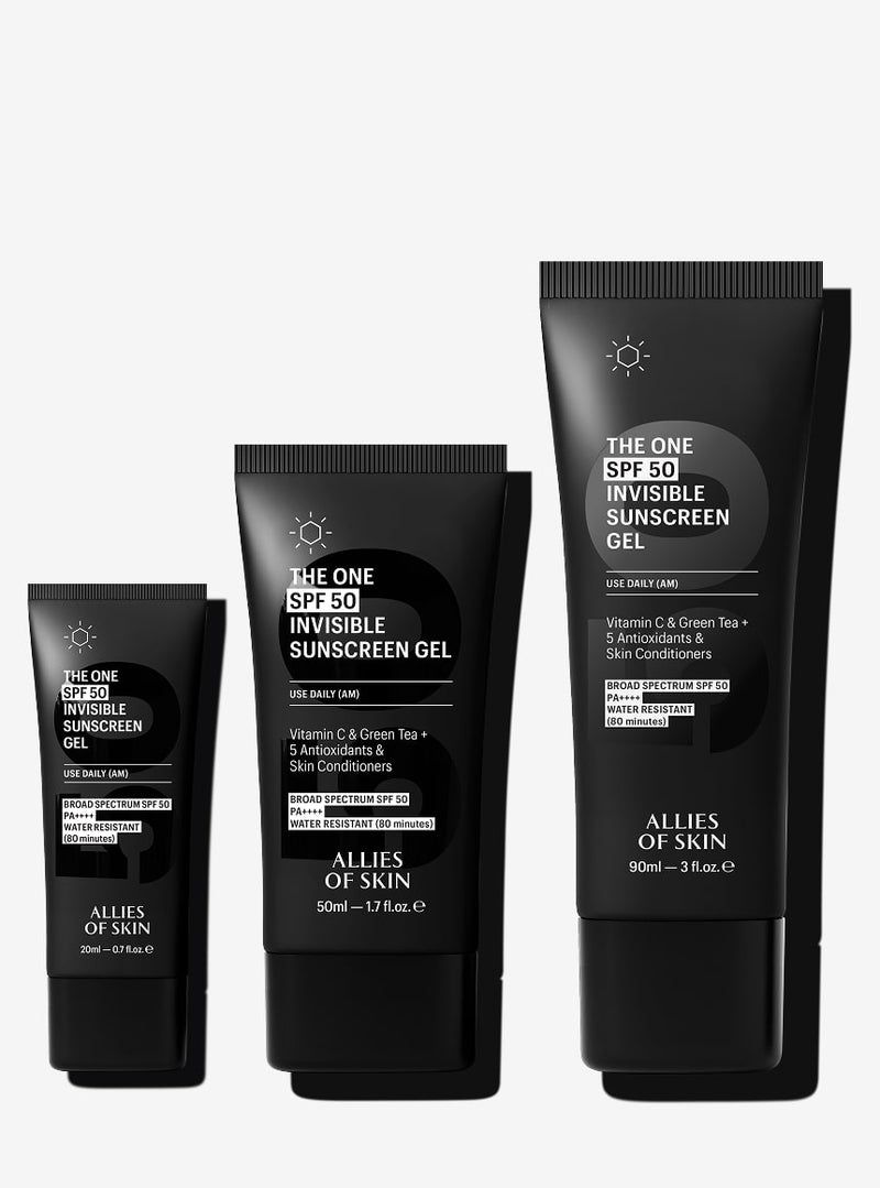 THE ONE SPF 50 Invisible Sunscreen Gel